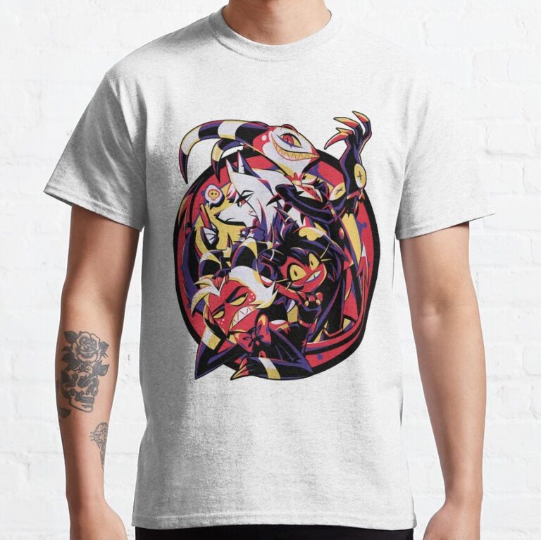 Hazbin Hotel Merch Helluva Boss Group T-Shirt | Helluva Boss Shop